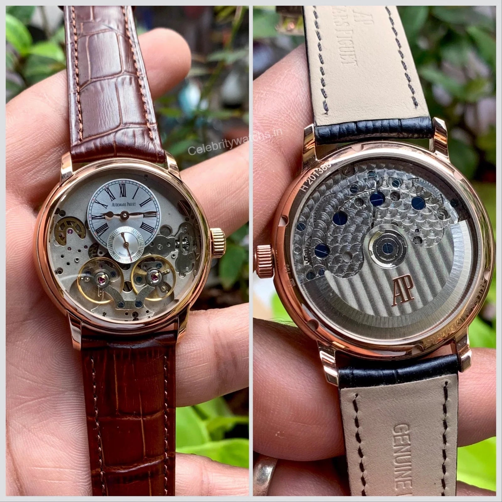 Audemars Piguet Jules Dual Tourbillon Brown – ShahStore