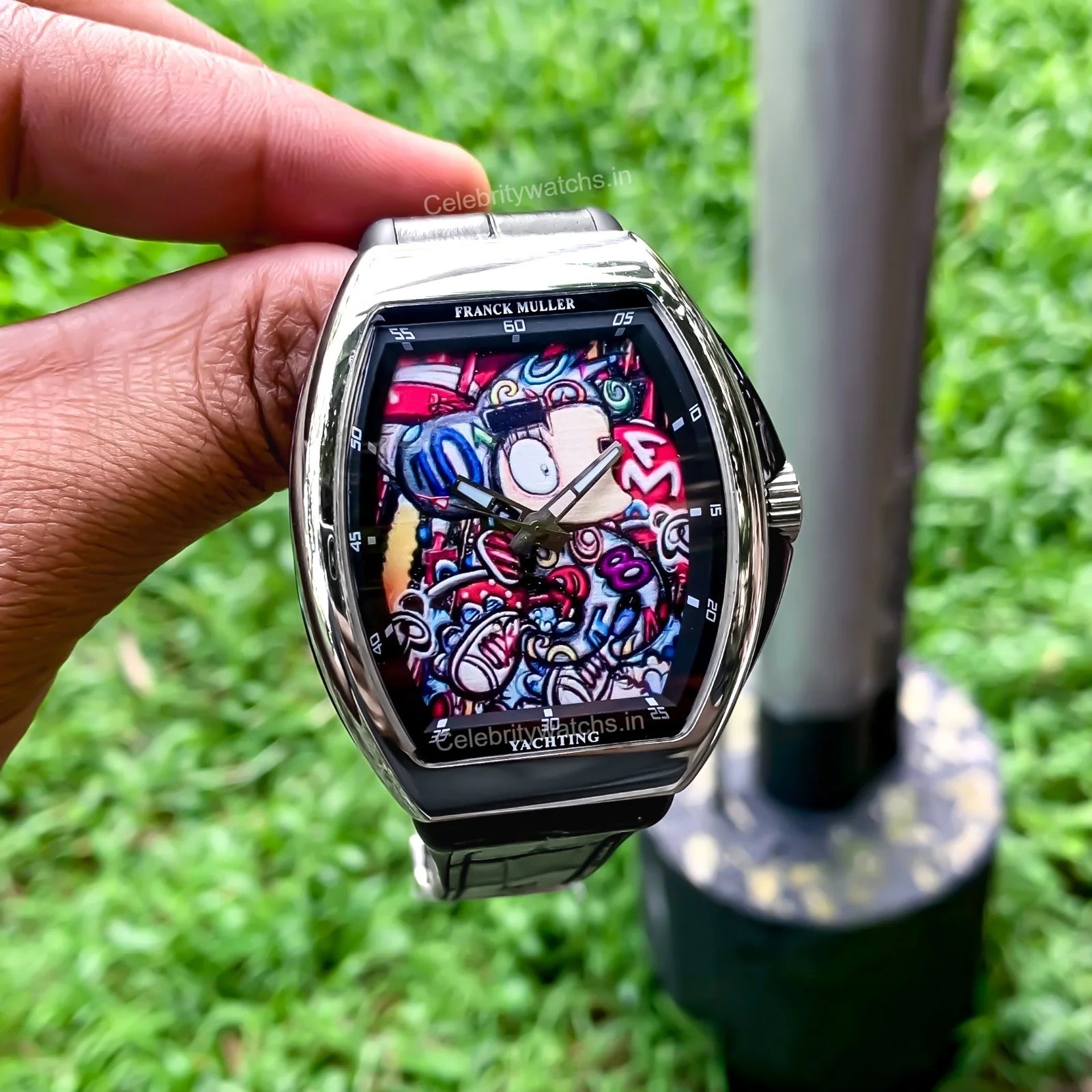 Franck Muller VANGUARD Color Dreams Loes Van Delft Silver – ShahStore